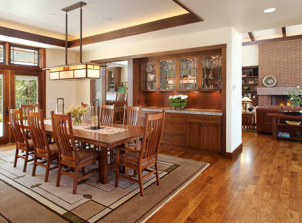 Built In Buffet For Modern Craftsman Dining Room #50923 | House ...