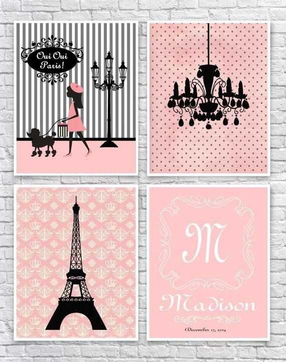 Wall Art: Paris Themed Wall Art (#9 of 20 Photos)