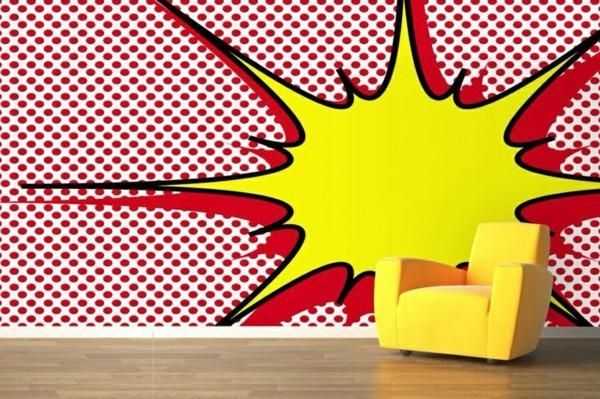 Wall Art: Pop Art Wallpaper for Walls (#14 of 20 Photos)