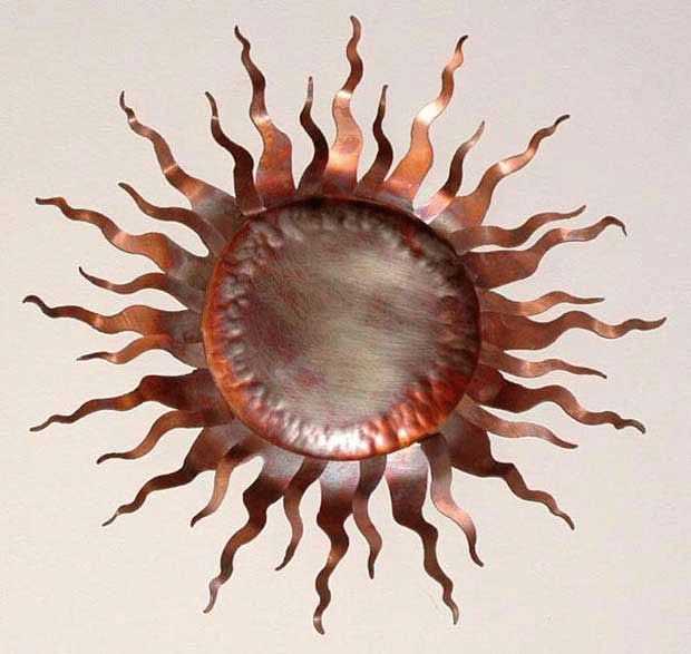 Wall Art: Large Metal Sun Wall Art (#7 of 20 Photos)