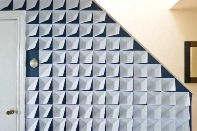 Wall Art: Diy 3D Paper Wall Art (#19 of 20 Photos)