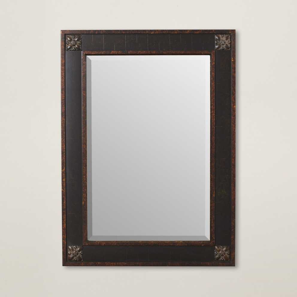 20 Photos Kristy Rectangular Beveled Vanity Mirrors in Distressed ...