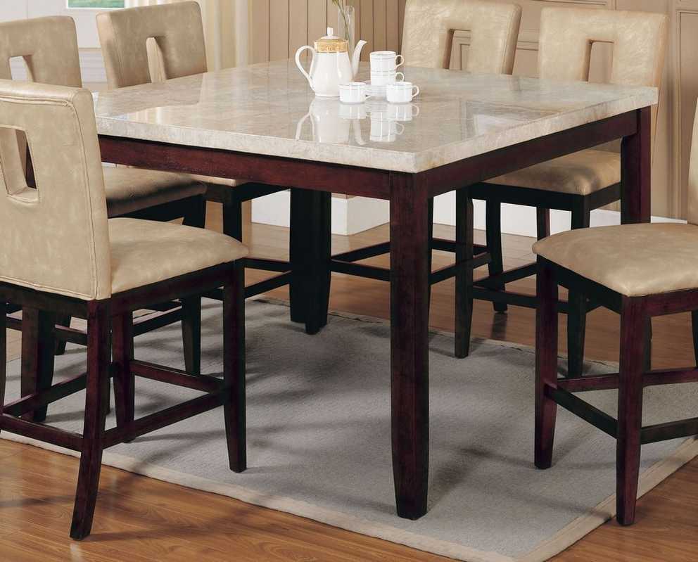 Dining Room: White Counter Height Dining Tables (#8 of 15 Photos)