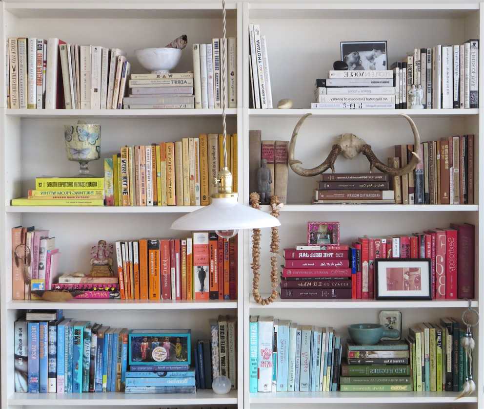 Displaying Photos of Colored Bookcases (View 2 of 15 Photos)
