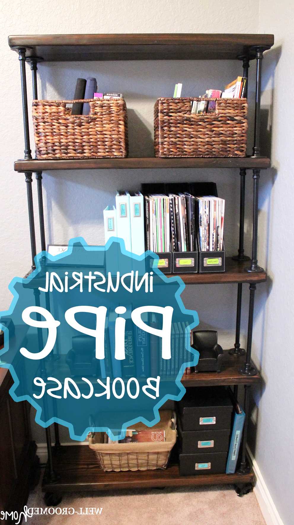 Showing Gallery of Pipe Bookcases (View 14 of 15 Photos)