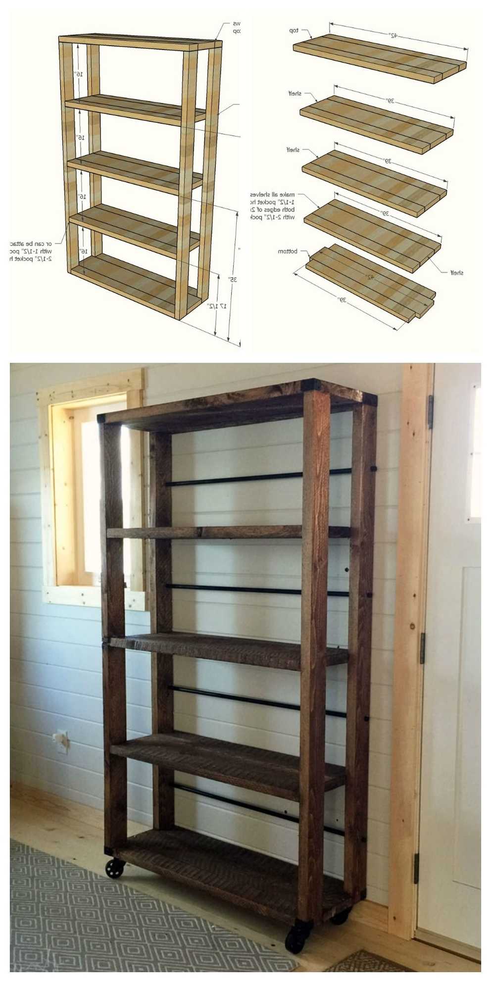 Top 15 of Diy Bookcases Plans