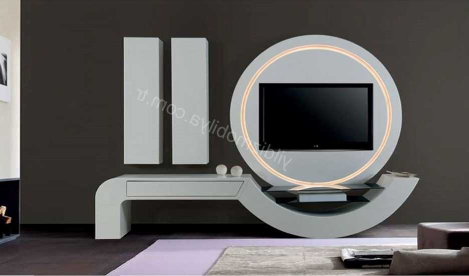 Photo Gallery of Circular Tv Stands (Showing 9 of 10 Photos)