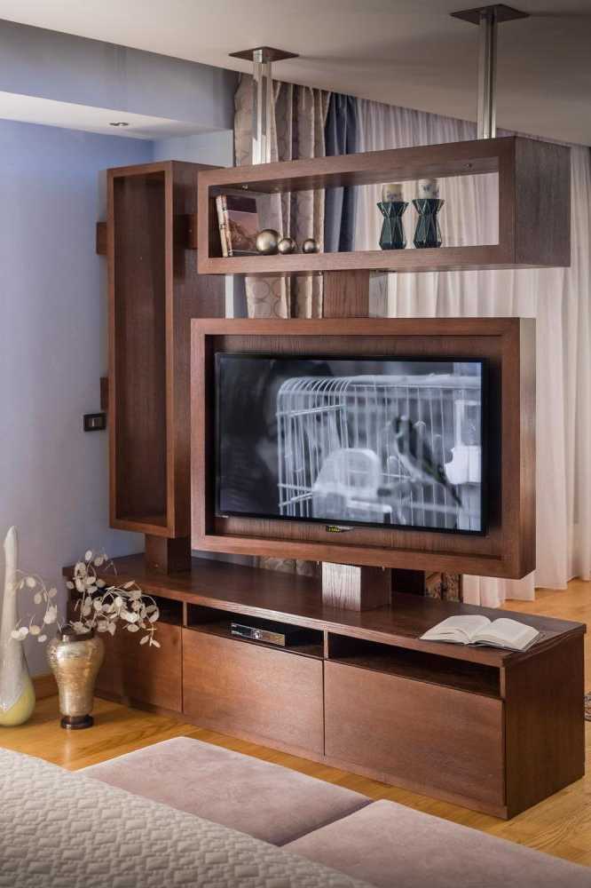 View Photos of Rotating Wood Tv Stands (Showing 2 of 10 Photos)
