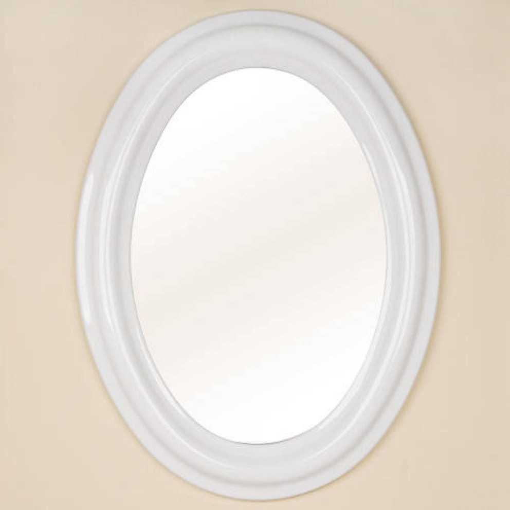 Top 25 of White Oval Mirrors