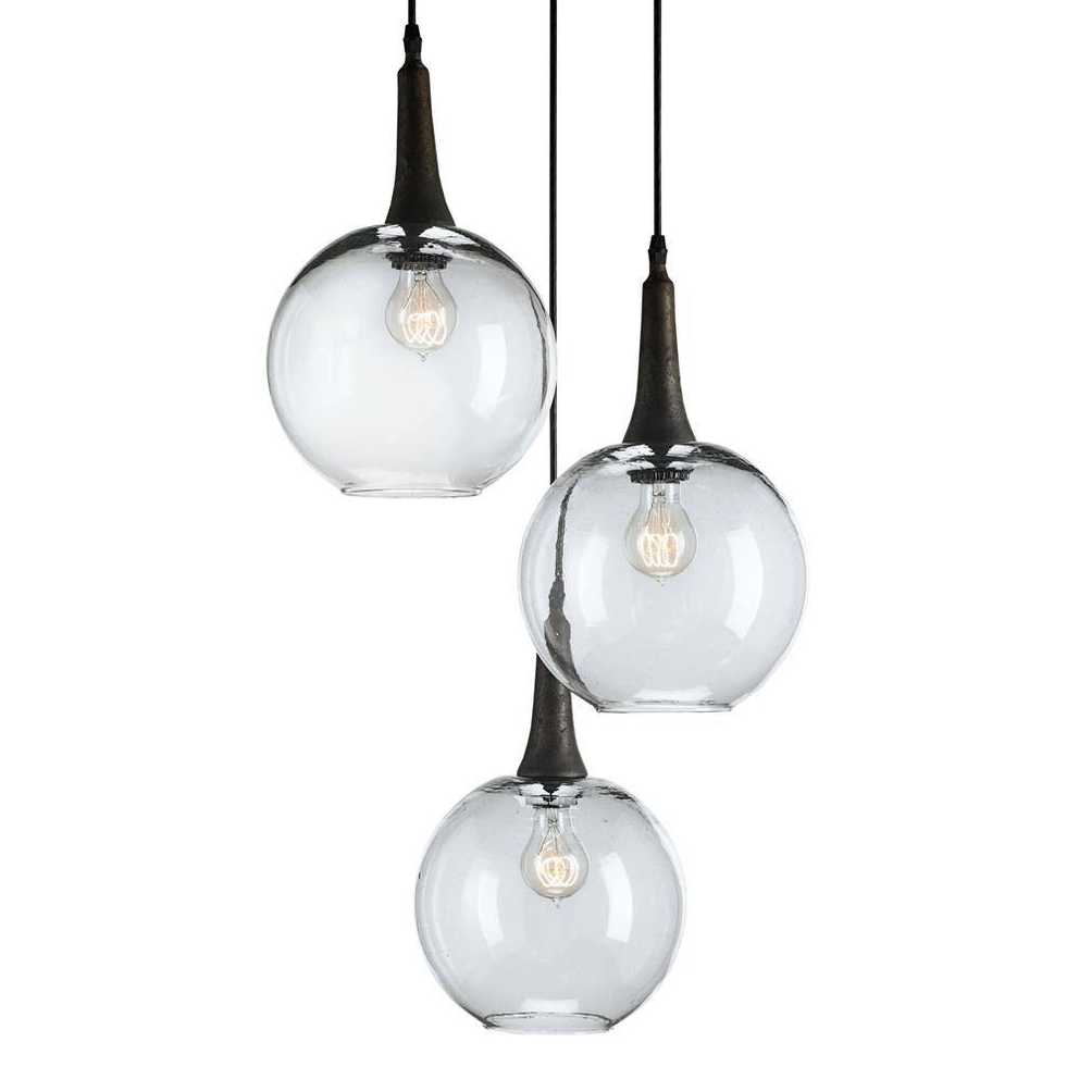 15 Collection of Round Glass Pendant Lights