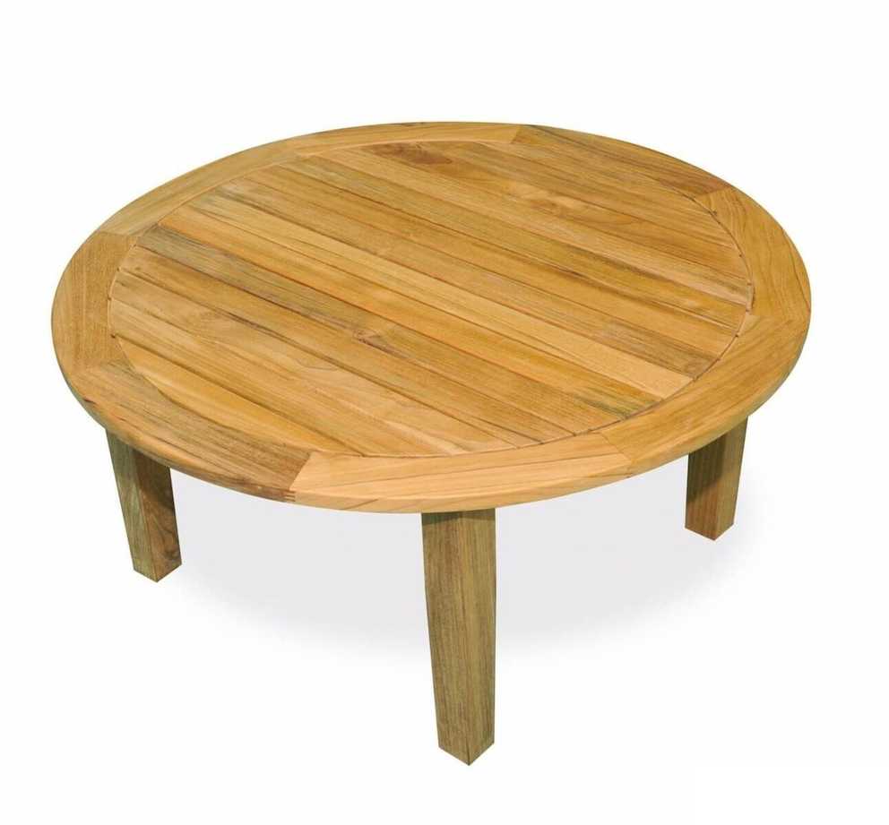 Image Gallery of Round Teak Coffee Tables (View 19 of 30 Photos)