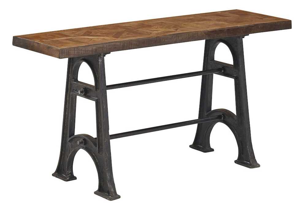 Top 30 of Layered Wood Small Square Console Tables
