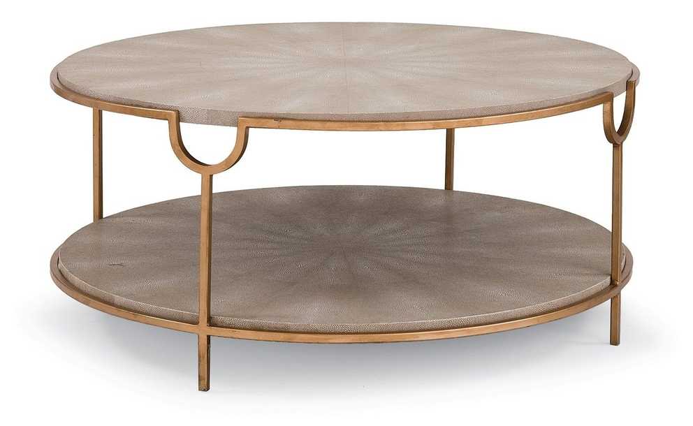 Displaying Gallery of Faux Shagreen Coffee Tables (View 5 of 15 Photos)