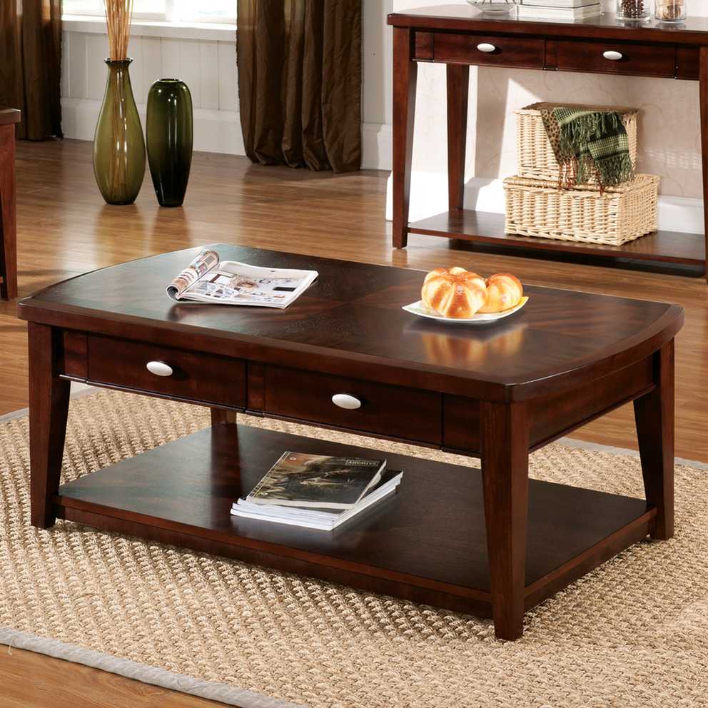 Photos of Wood Rectangular Coffee Tables (Showing 3 of 15 Photos)