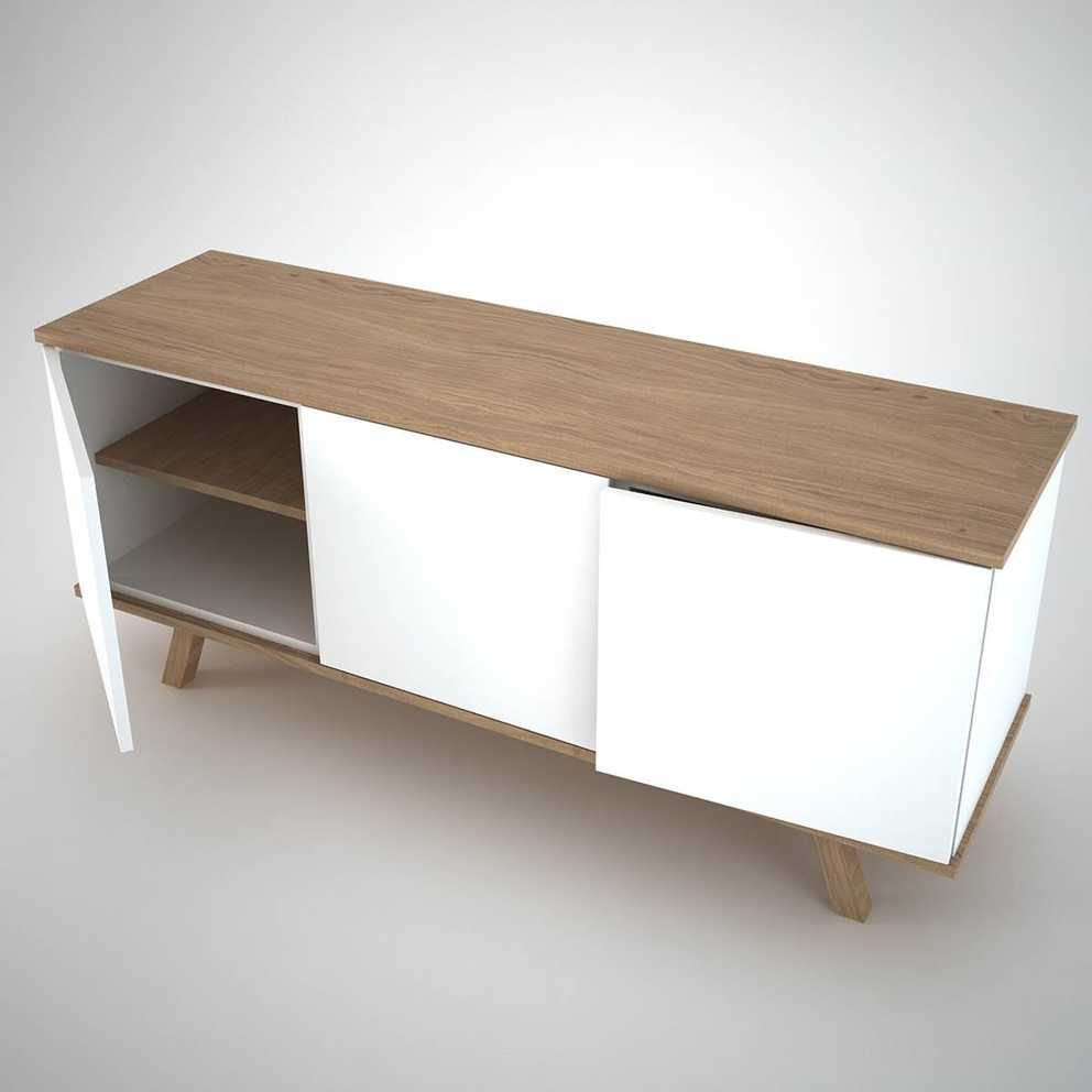 15 Photos White Contemporary Sideboards