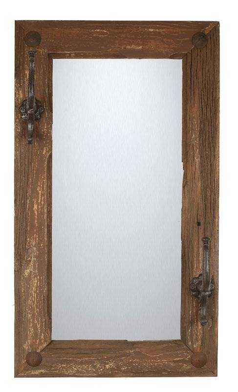 15 Ideas of Rustic Wood Wall Mirrors