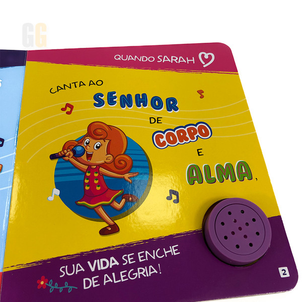 Livro Infantil Sonoro - 3 Palavrinhas | Idade 3+ Livro Infantil Sonoro - 3 Palavrinhas | Idade 3+