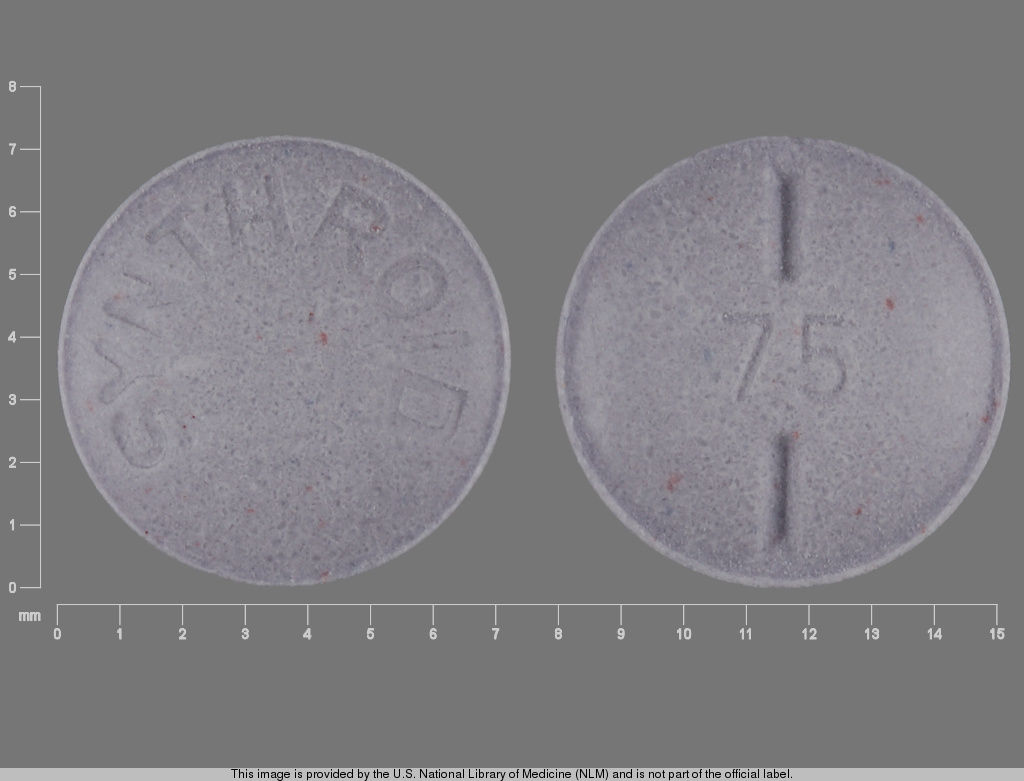 Efectos secundarios, imágenes, y detalles para el medicamento Synthroid ...