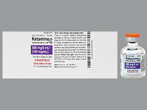 What does Ketamine Hcl look like?