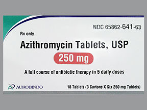 What does Azithromycin look like?