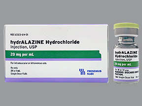 What does Hydralazine Hcl look like?