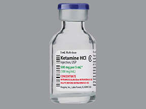 What does Ketamine Hcl look like?