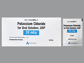 What does Potassium Chloride look like?