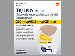 What does Trelegy Ellipta look like?