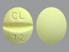 What does Clonidine Hcl look like?