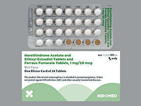 Norethindrone-E.Estradiol-Iron: Uses, Prices, Dosage, Side Effects & More