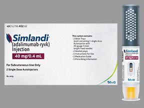 Simlandi(Cf) Autoinjector: Uses, Prices, Dosage, Side Effects & More