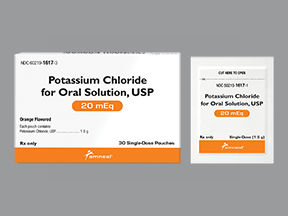 What does Potassium Chloride look like?