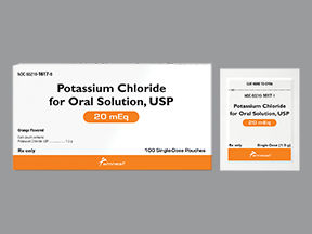 What does Potassium Chloride look like?