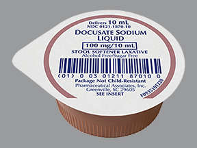 What does Docusate Sodium look like?