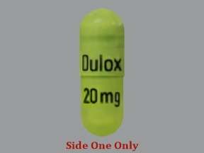 What does Duloxetine Hcl look like?