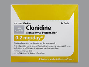 What does Clonidine Hcl look like?