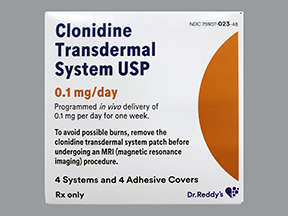 What does Clonidine Hcl look like?