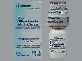 Restasis Multidose: Uses, Prices, Dosage, Side Effects & More