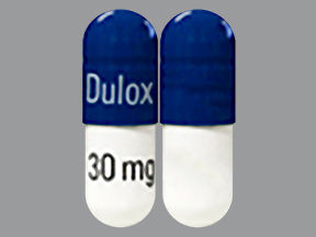 What does Duloxetine Hcl look like?