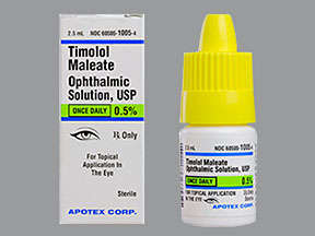 What does Timolol Maleate look like?
