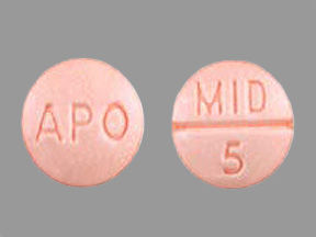 What does Midodrine Hcl look like?