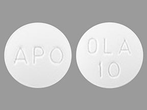 What does Olanzapine look like?