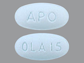 What does Olanzapine look like?