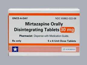 What does Mirtazapine look like?