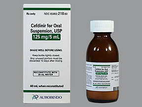What does Cefdinir look like?