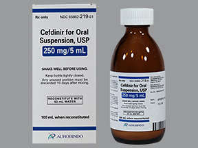 What does Cefdinir look like?