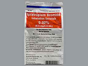 Ipratropium Bromide: Uses, Prices, Dosage, Side Effects & More