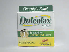 What does Dulcolax look like?