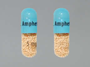 What does Dextroamphetamine-Amphet Er look like?