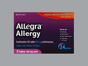 What does Allegra Allergy look like?